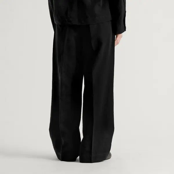 Issey Miyake Wide Leg Trousers