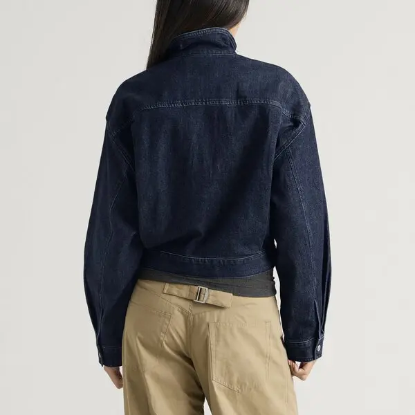 Good American Denim Bomber Jacket