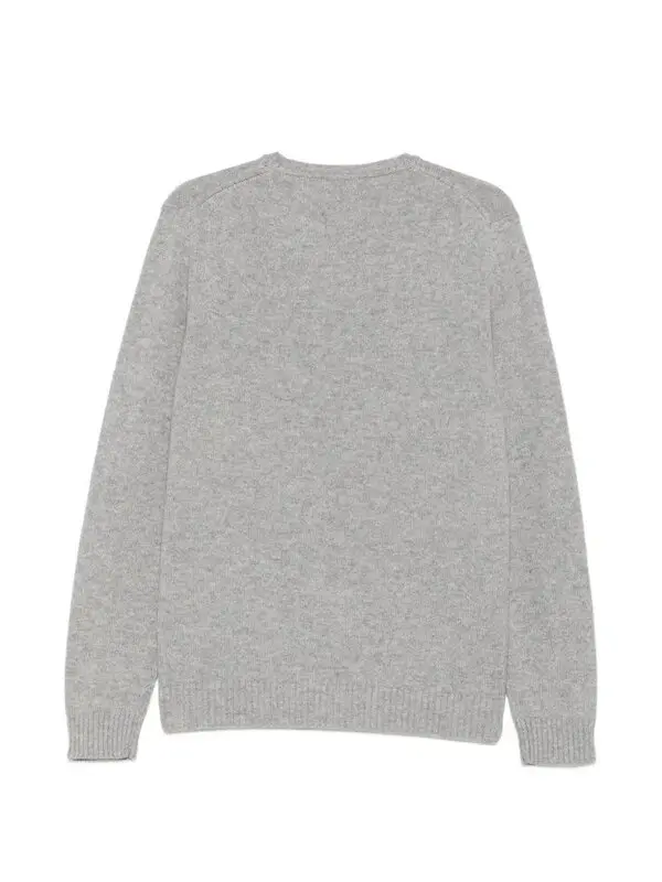 CENERE GB Crew-neck Ribbed-trim Sweater