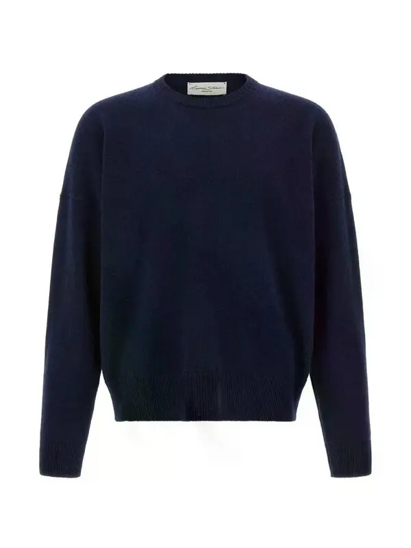 LARMERI STUDIO Dropped-shoulder Crew-neck Sweater