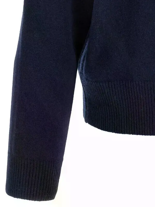 LARMERI STUDIO Dropped-shoulder Crew-neck Sweater