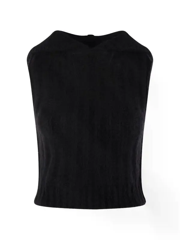 Rick Owens Ribbed-knit Hooded Top