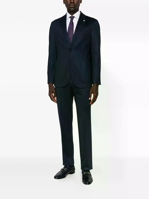 MANUEL RITZ Pinstripe Single-breasted Suit