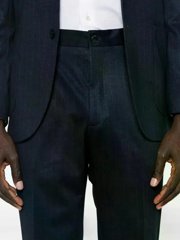 MANUEL RITZ Pinstripe Single-breasted Suit
