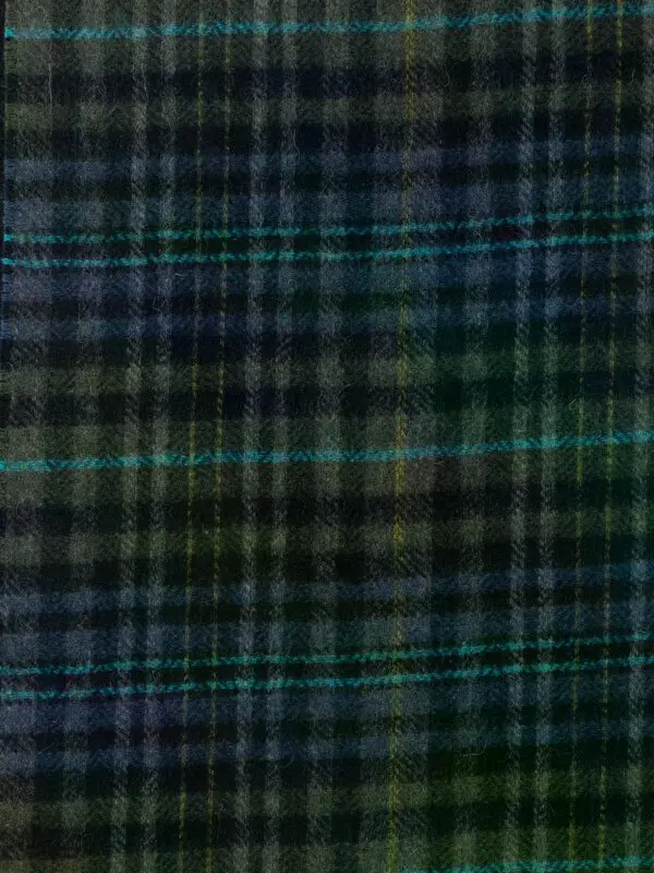 Paul Smith Check-pattern Fringed Scarf