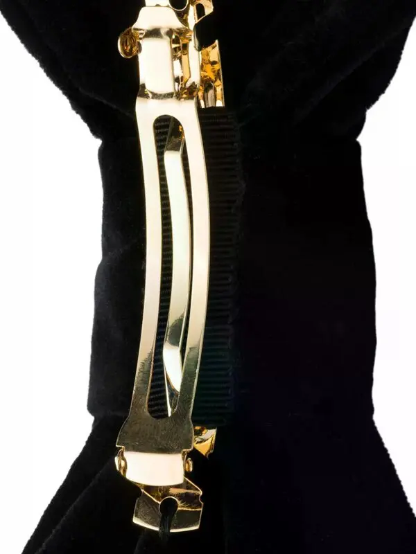 Prada Velvet Hair Clip