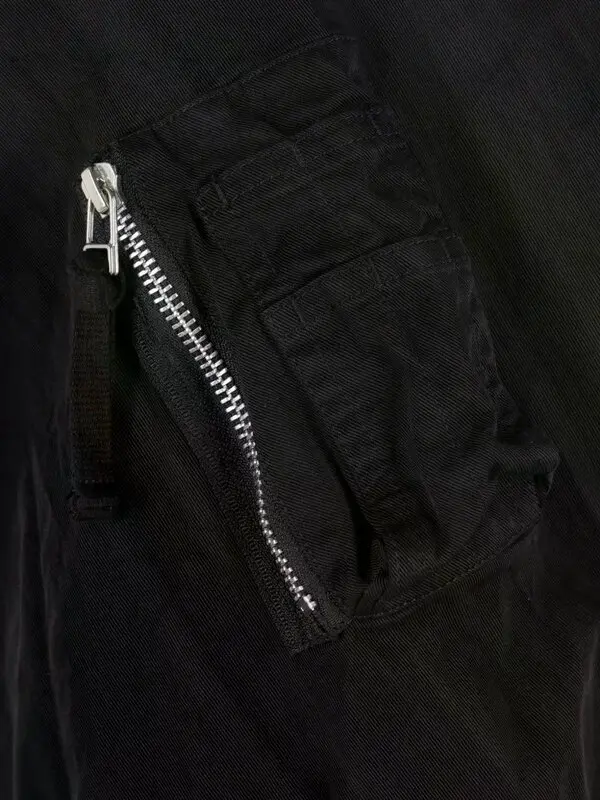Comme Des Garçons Zip-up Pocket-detail Jacket