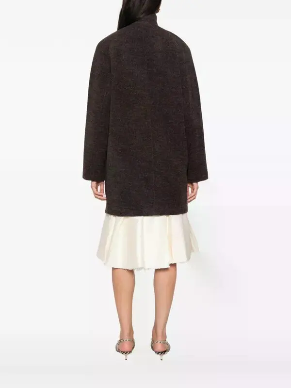 Samsøe Samsøe High-neck Button-up Coat