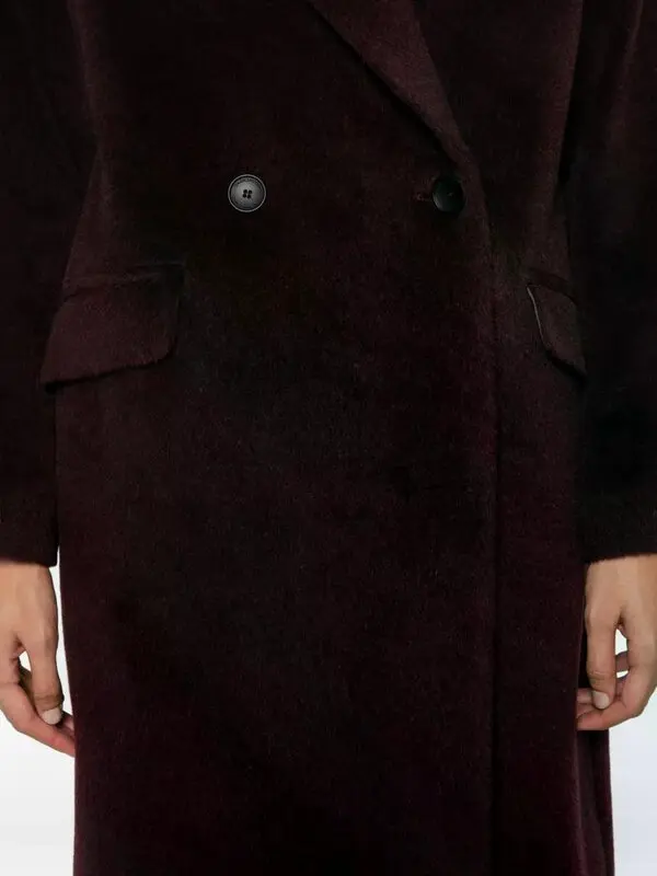 Tagliatore Double-breasted Brushed-finish Coat
