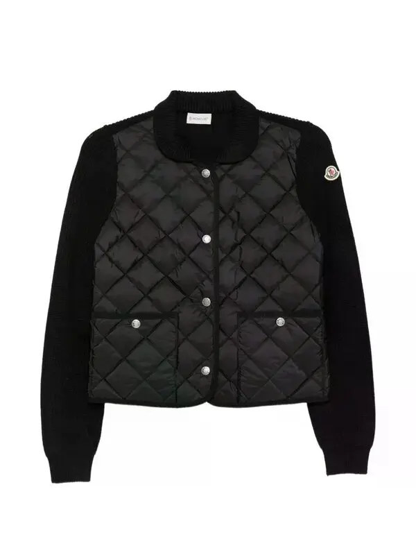 Moncler Quilted Panel-ribbed Jacket