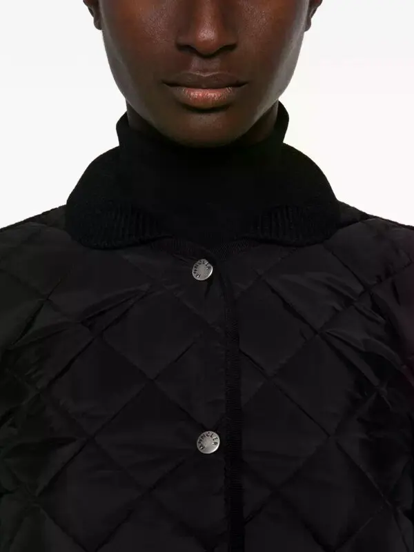 Moncler Quilted Panel-ribbed Jacket