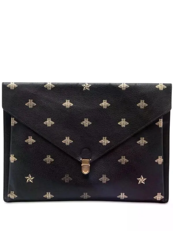 Gucci 2016-2026 Bee Star Portfolio Clutch Bag
