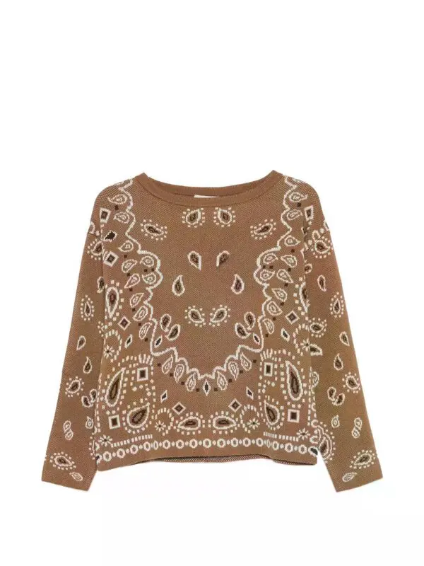 PENNYBLACK Paisley-pattern Sweater