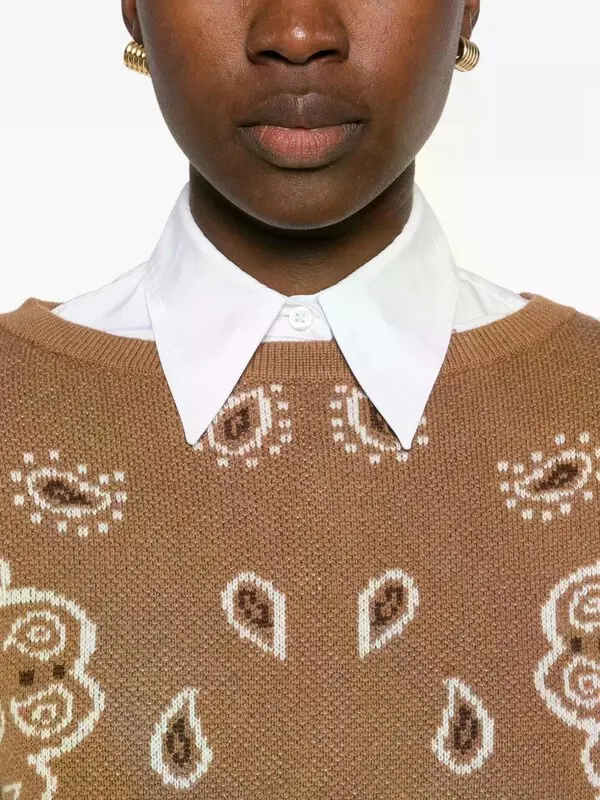 PENNYBLACK Paisley-pattern Sweater