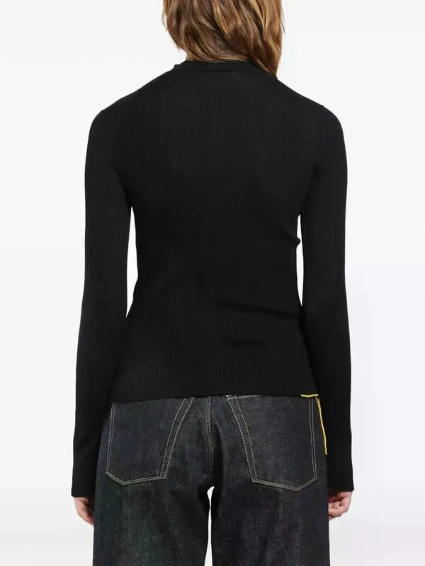 Fendi Wool Ribbed Sweater