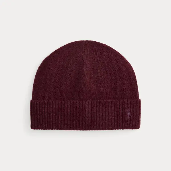 Ralph Lauren Wool-cashmere Beanie - Spring Wine Heather