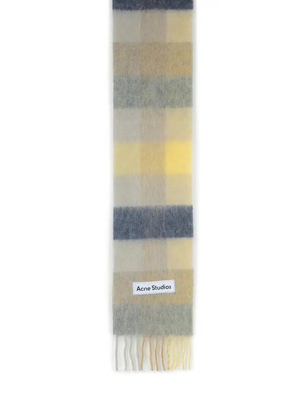 Acne Studios Beige Alpaca Blend Scarf