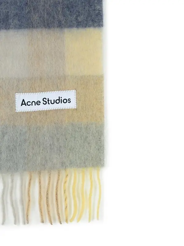 Acne Studios Beige Alpaca Blend Scarf
