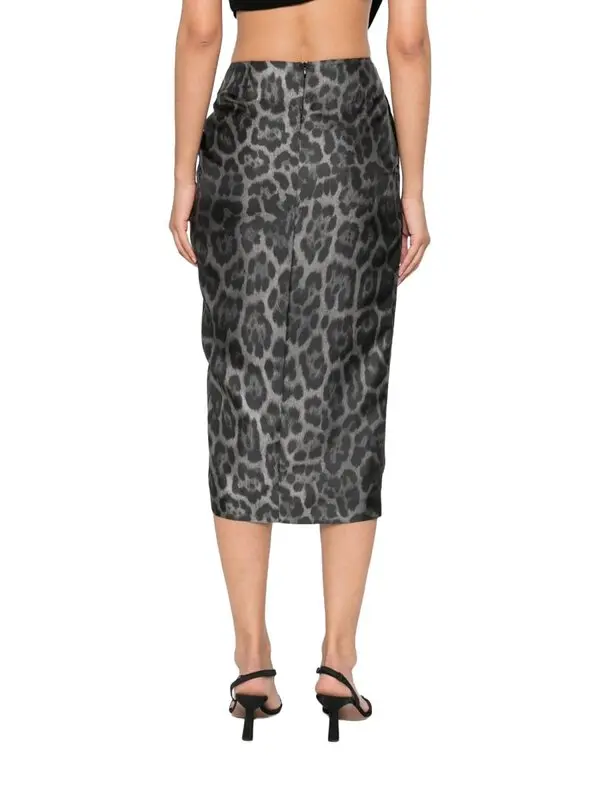 STELLA MCCARTNEY Silk Midi Skirt