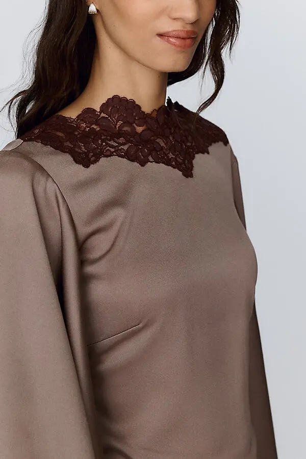 DE LA VALI Astral Lace Mi Dress