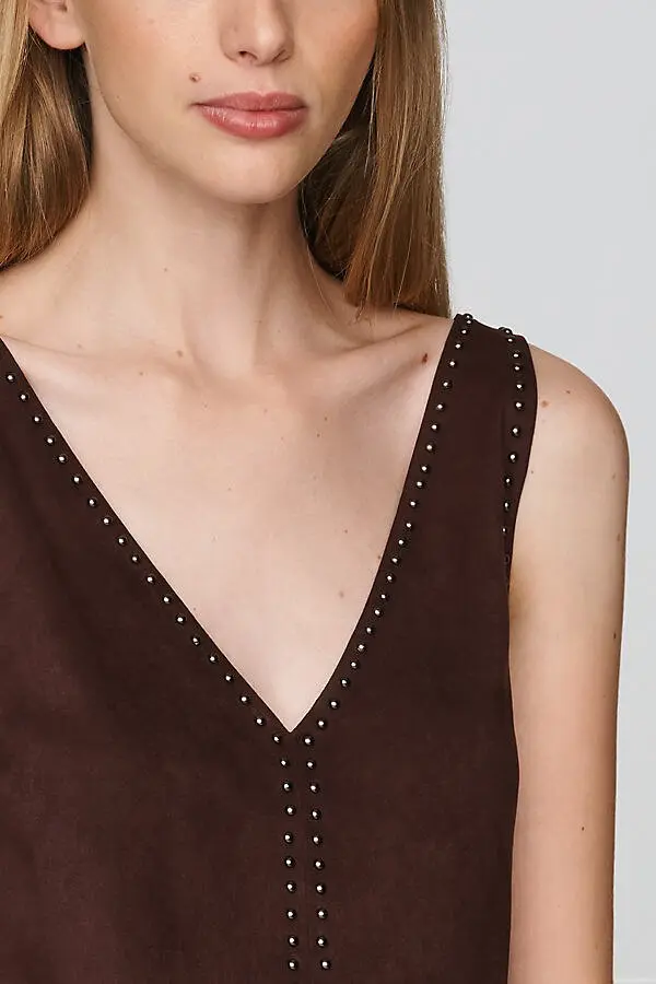 Saylor Ciandra Faux Suede Mi Dress