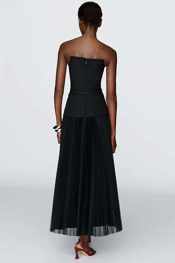 HUTCH Joyanna Belted Midi Dress
