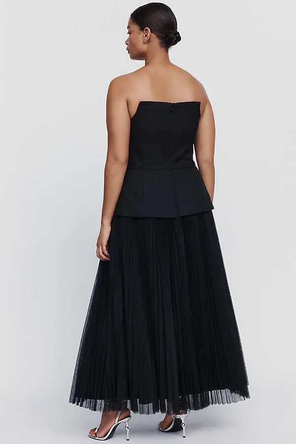 HUTCH Joyanna Belted Midi Dress
