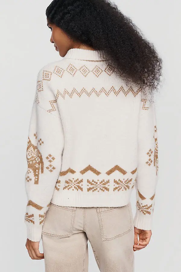 Moon River Collared Sweater