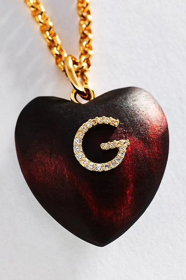 Timeless Pearly Wood Itil Pendnt Necklce - G