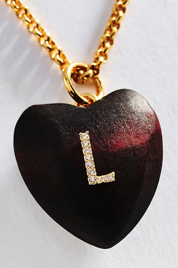 Timeless Pearly Wood Itil Pendnt Necklce - L