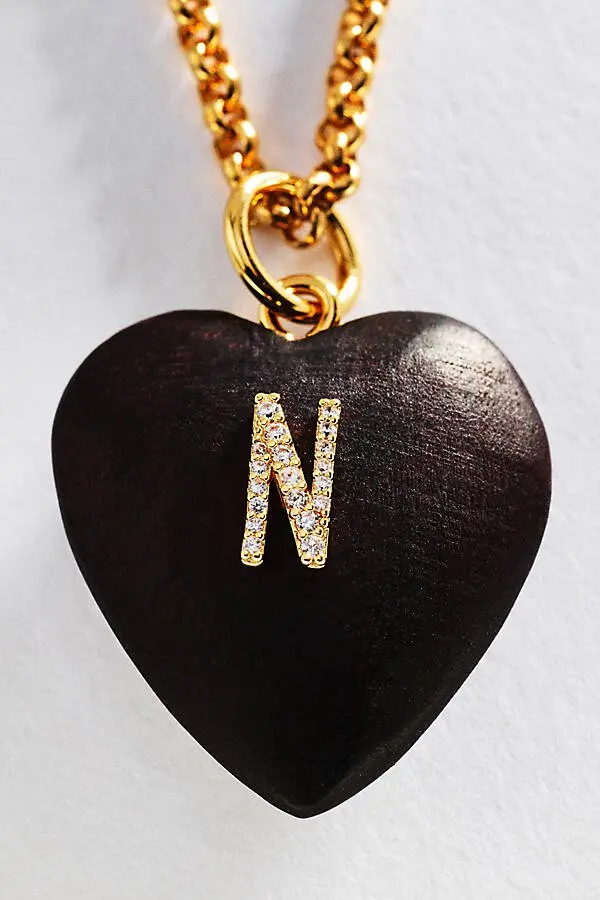 Timeless Pearly Wood Itil Pendnt Necklce - N