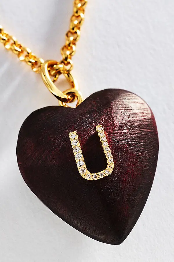 Timeless Pearly Wood Itil Pendnt Necklce - U