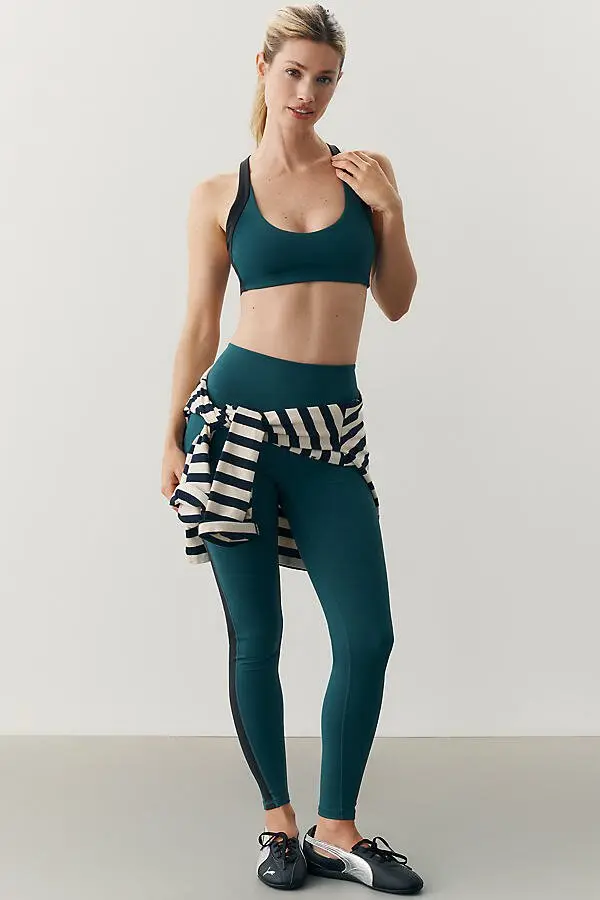 Spiritual Gangster Euphoria Reset Bra - Evergreen