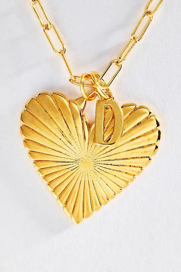HART Monogrm Itils Necklce - D