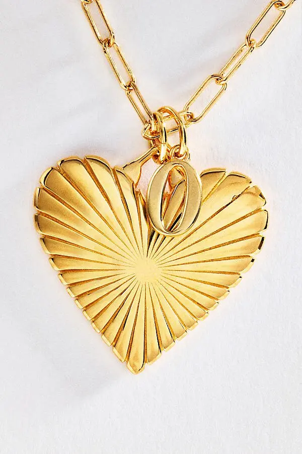 HART Monogrm Itils Necklce - O