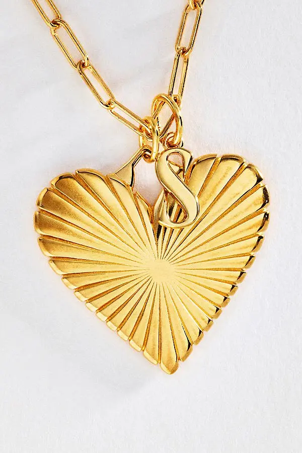 HART Monogrm Itils Necklce - S