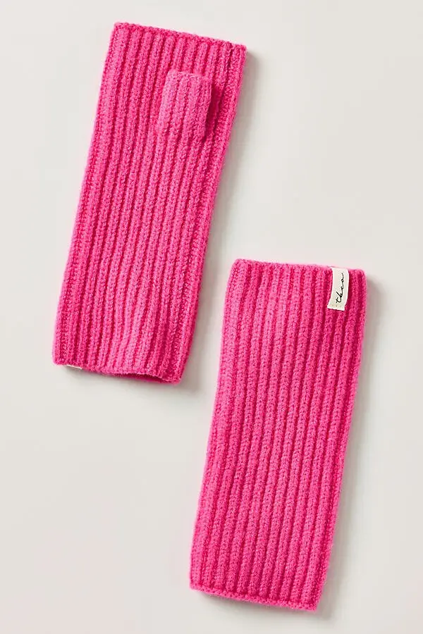 TBCO 100% Mero Wool Fgerless Gloves - Pink