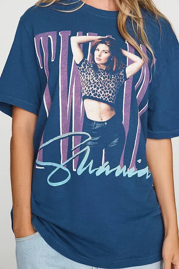 Junk Food Shania 100% Cotton Graphic Tee