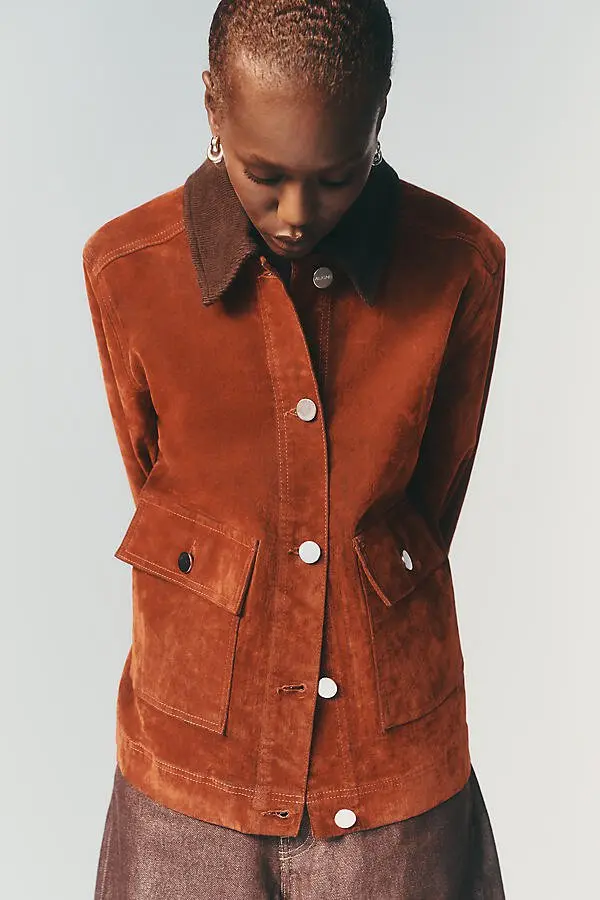 ALIGNE Flock Cotton Stretch Jacket
