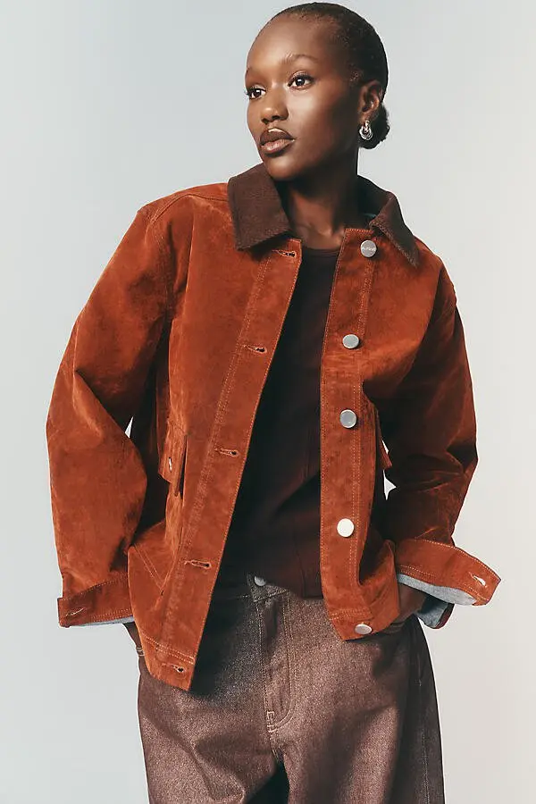 ALIGNE Flock Cotton Stretch Jacket