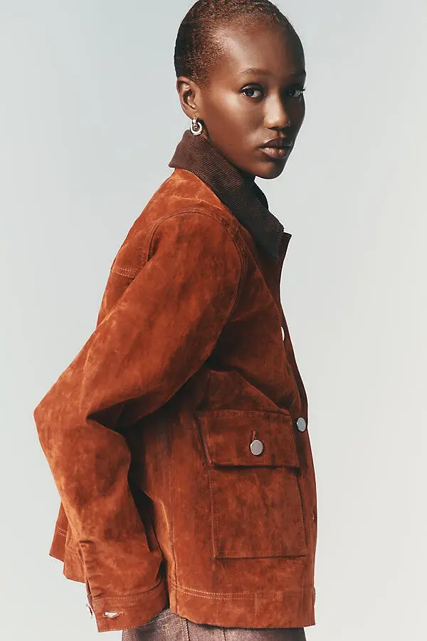 ALIGNE Flock Cotton Stretch Jacket
