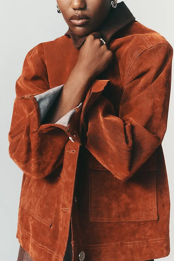 ALIGNE Flock Cotton Stretch Jacket