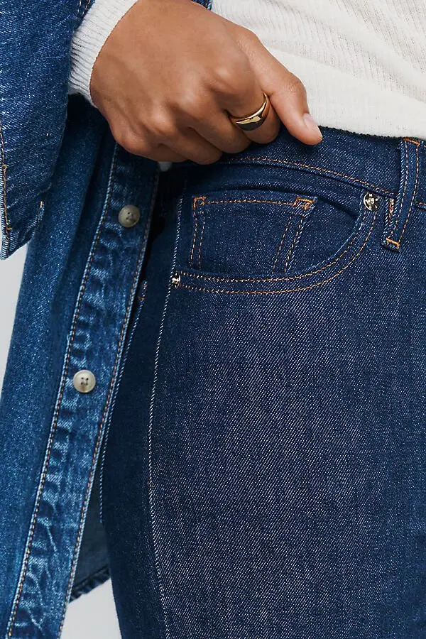 FRAME Le Sleek High Rise Straight Leg Jeans
