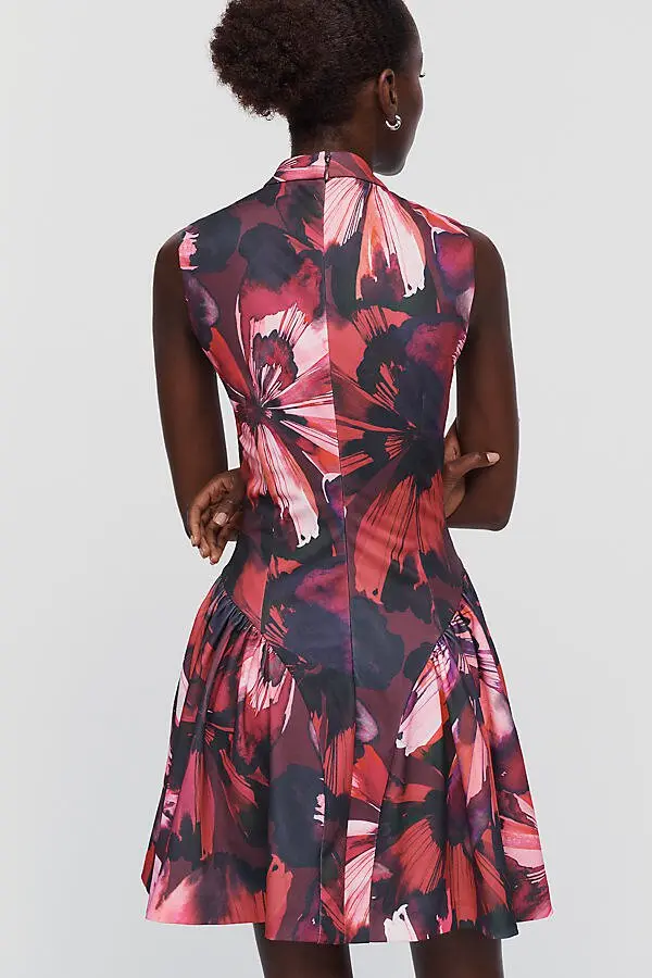 HUTCH Michelle Drop Waist Mi Dress