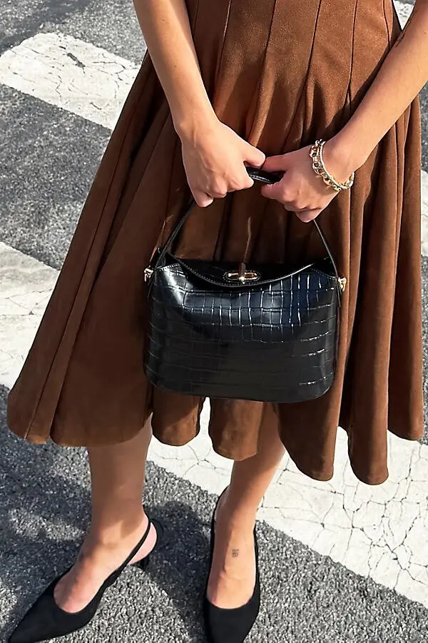 MAEVE Tarryn Fit & Flare Midi Dress