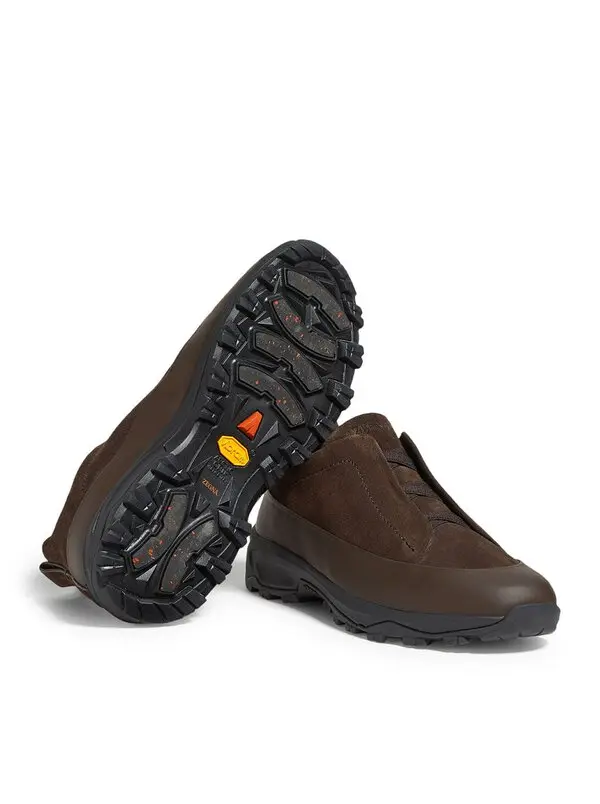 ZEGNA Triple Stitch™ Monte Sneaker In Leather And Suede
