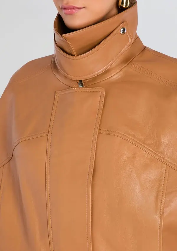 Retrofete Braxx Leather Cape