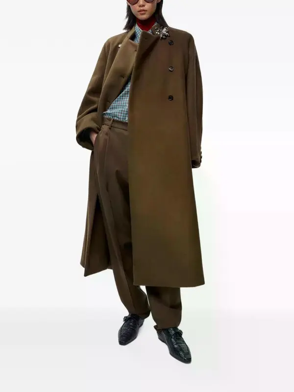 CORDERA Double-breasted Belted Coat