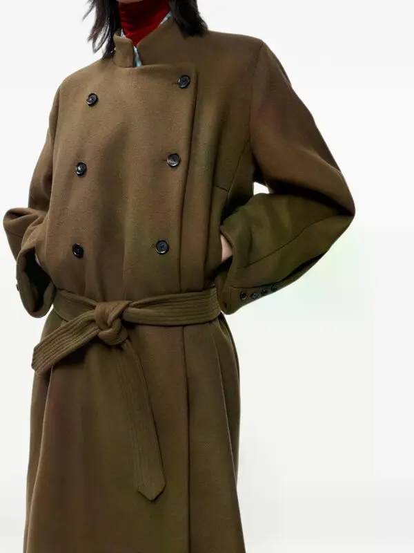 CORDERA Double-breasted Belted Coat
