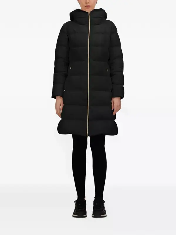Herno Quilted Hooded Coat